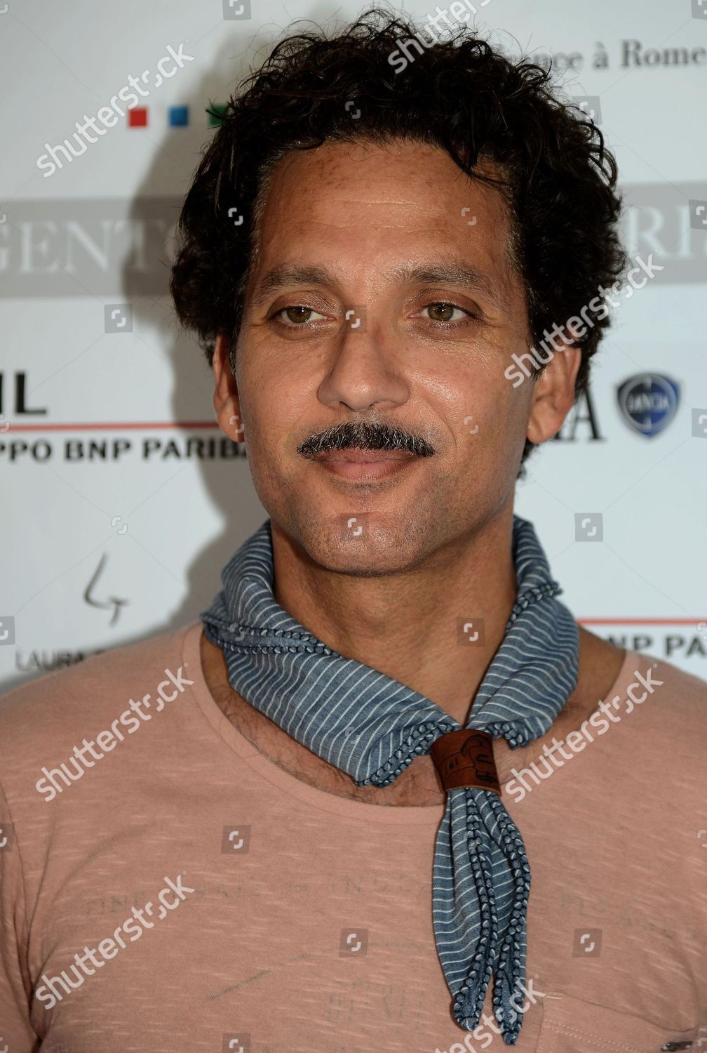 Italian Actor Giuseppe Fiorello Poses Prior Editorial Stock Photo ...