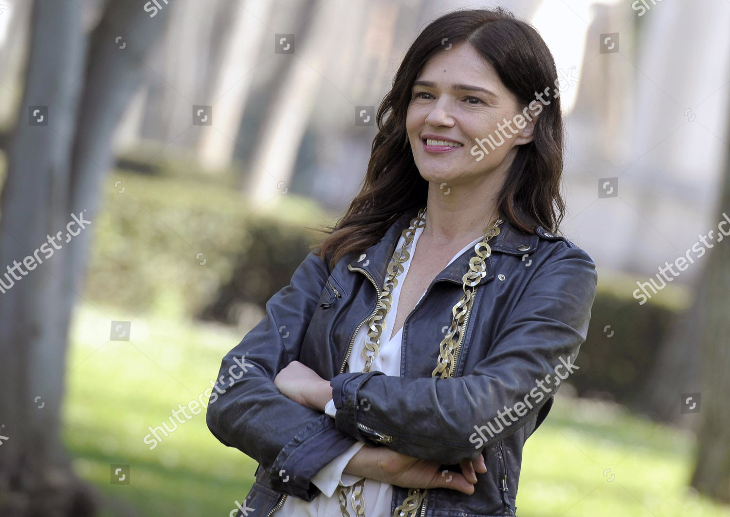 Italian Actresscast Member Chiara Caselli Poses Editorial Stock Photo ...