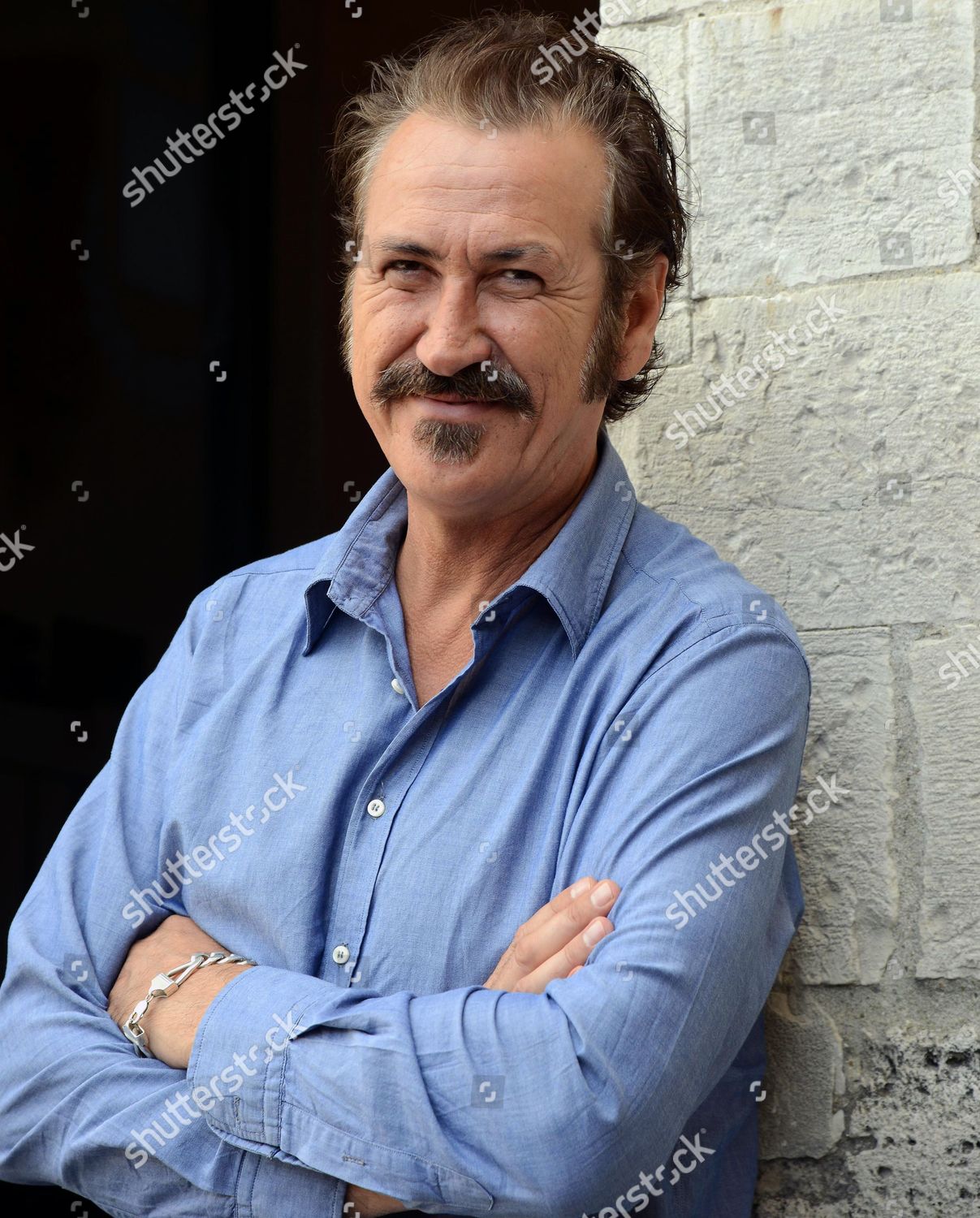 Italian Actor Marco Giallini Poses During Editorial Stock Photo - Stock ...
