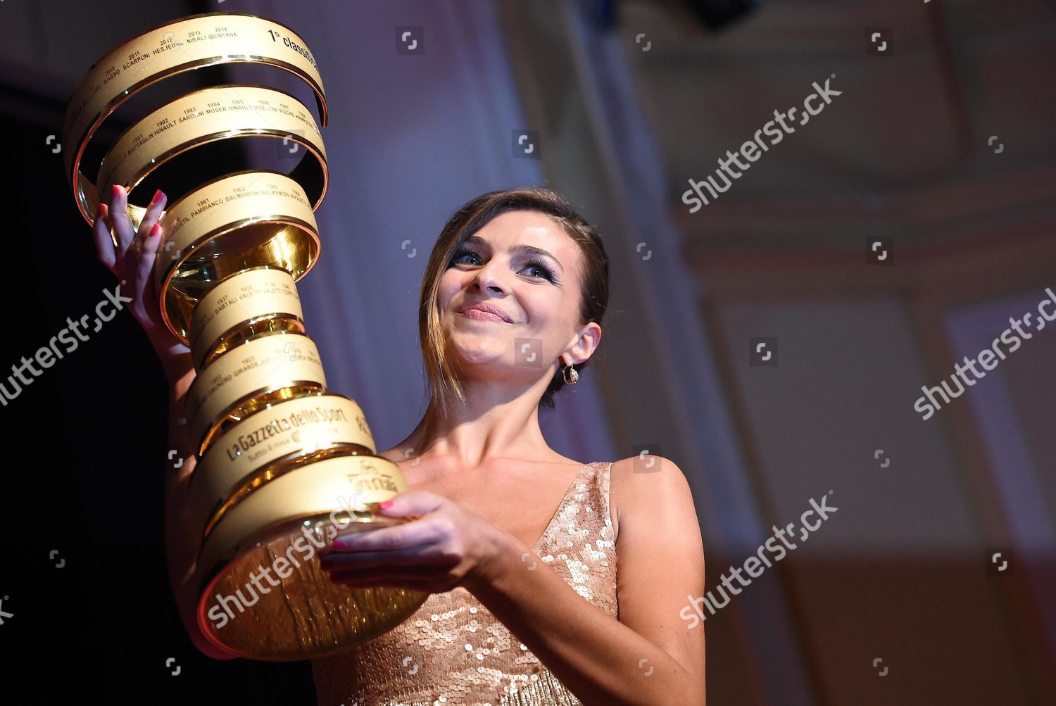 Italian Tv Presenter Model Showgirl Cristina Editorial Stock Photo ...