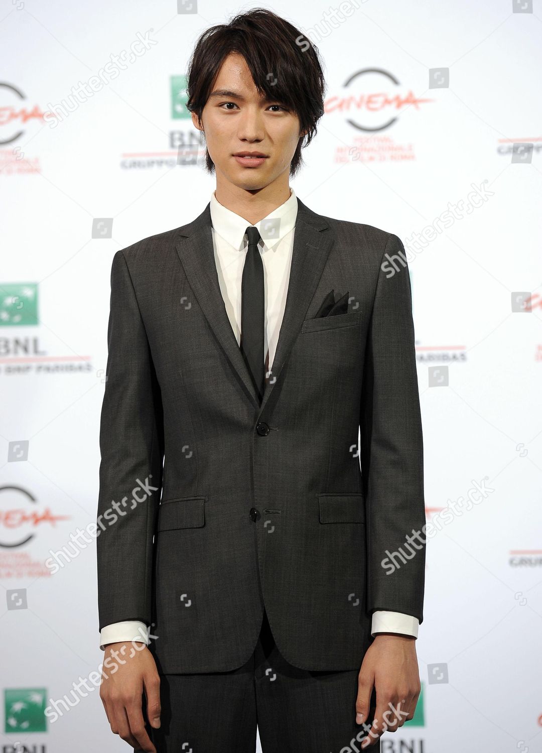 Japanese Actor Sota Fukushi Poses During Editorial Stock Photo - Stock ...