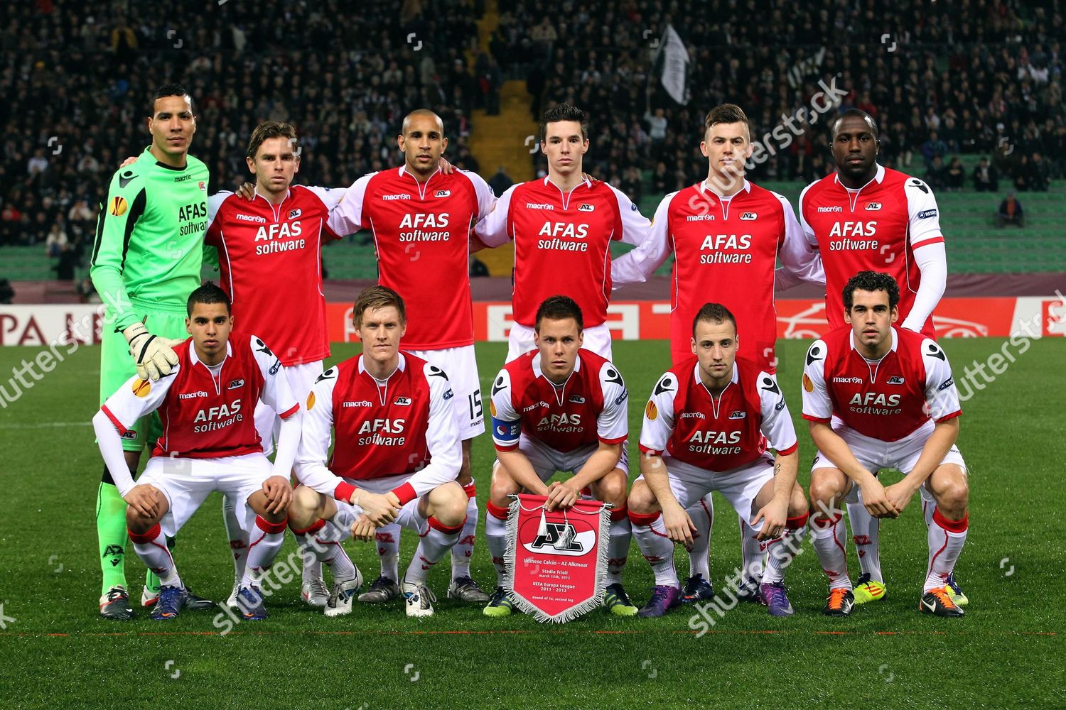 Az Alkmaars Team Poses Team Photo Editorial Stock Photo - Stock Image ...