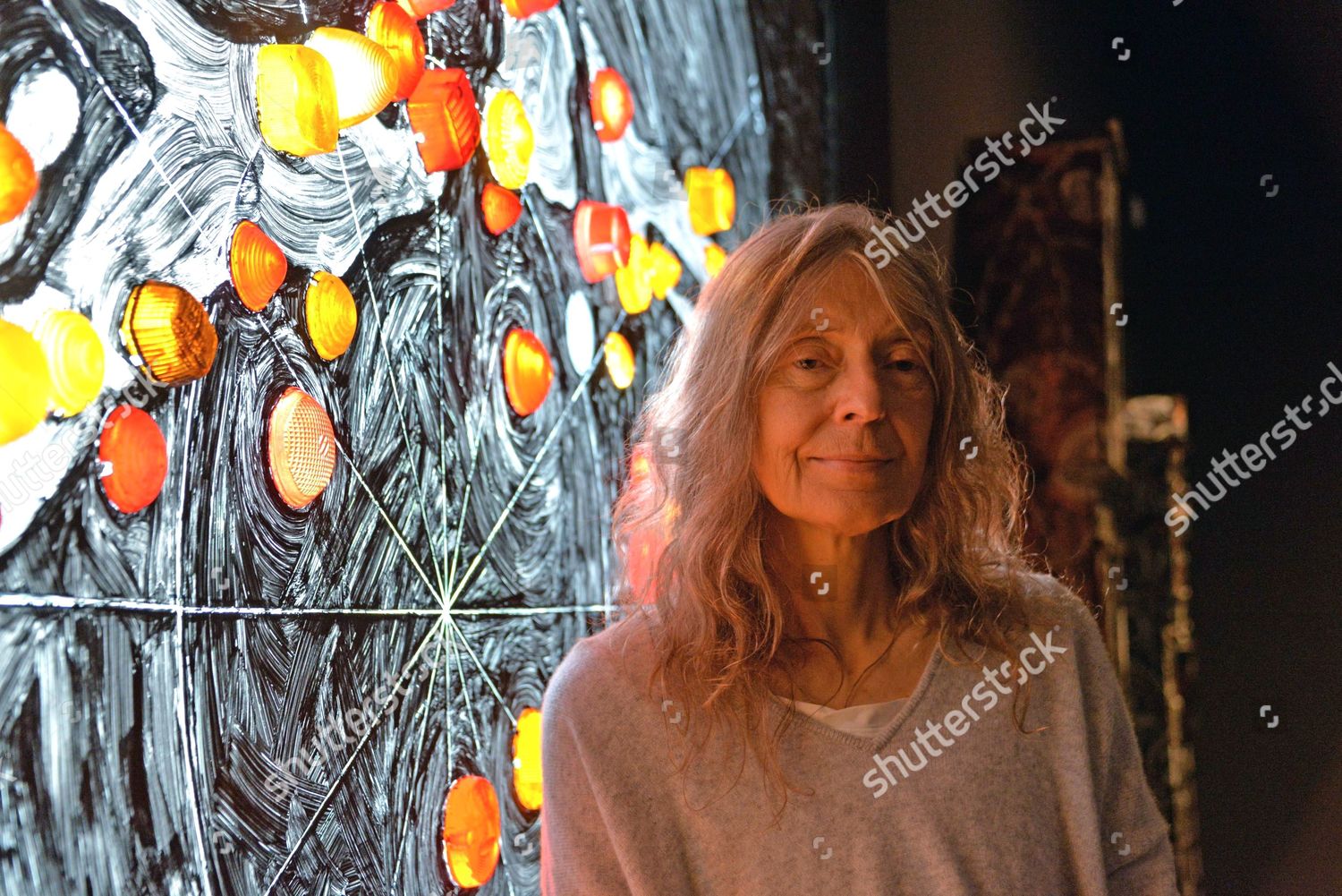 Australian Artist Fiona Hall Poses Next Editorial Stock Photo - Stock ...