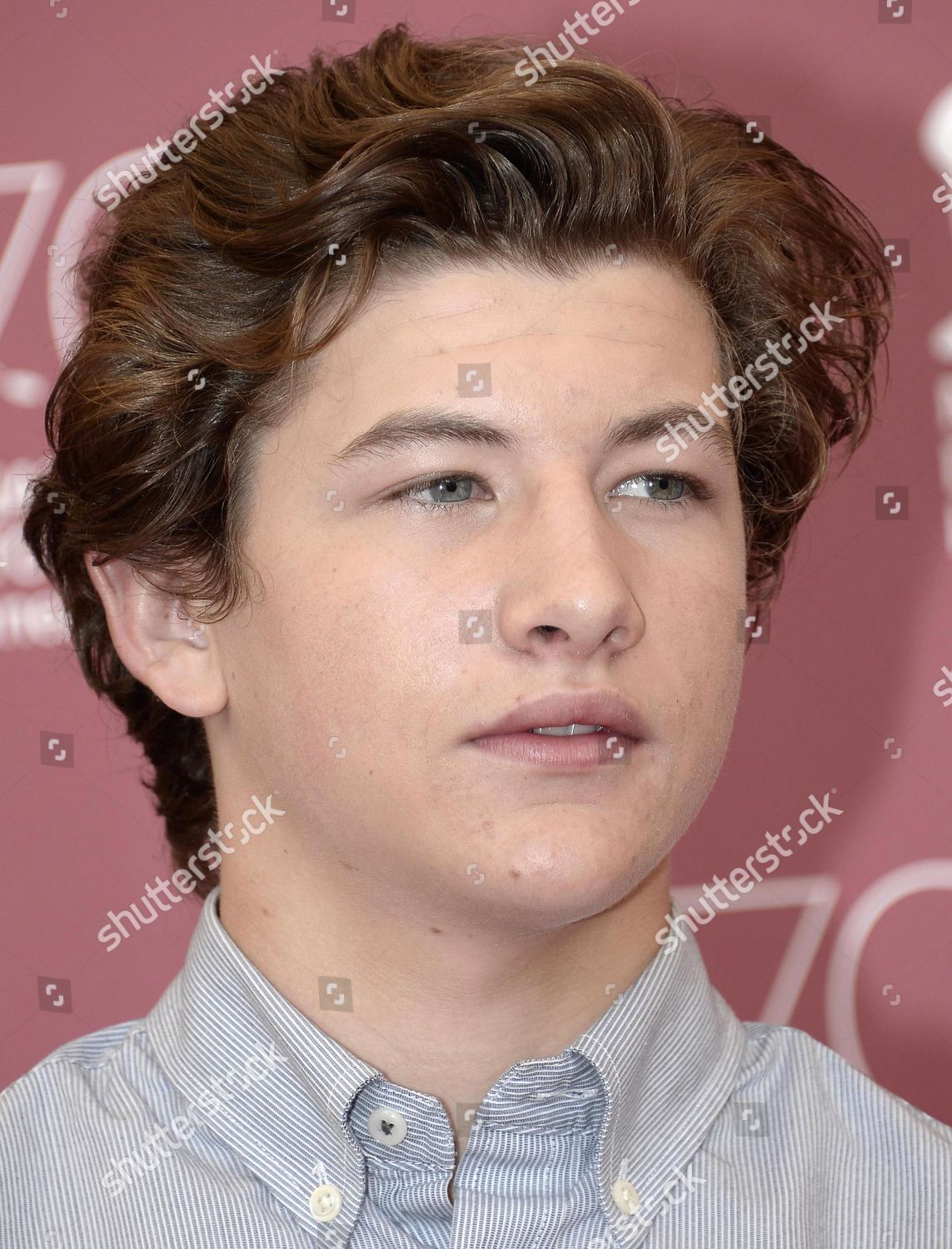 Us Actor Tye Sheridan Poses During Editorial Stock Photo - Stock Image ...