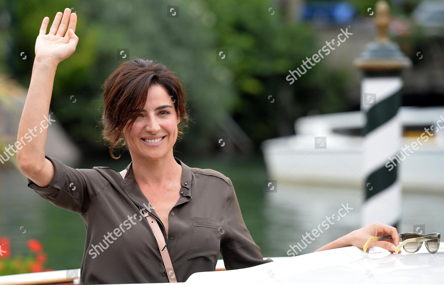 Italian Actress Luisa Ranieri Poses Photographers Editorial Stock Photo ...