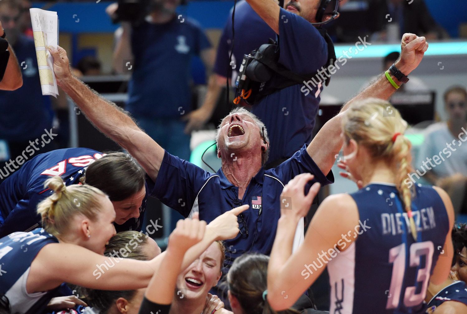 Usas Head Coach Karch Kiraly C Editorial Stock Photo - Stock Image ...
