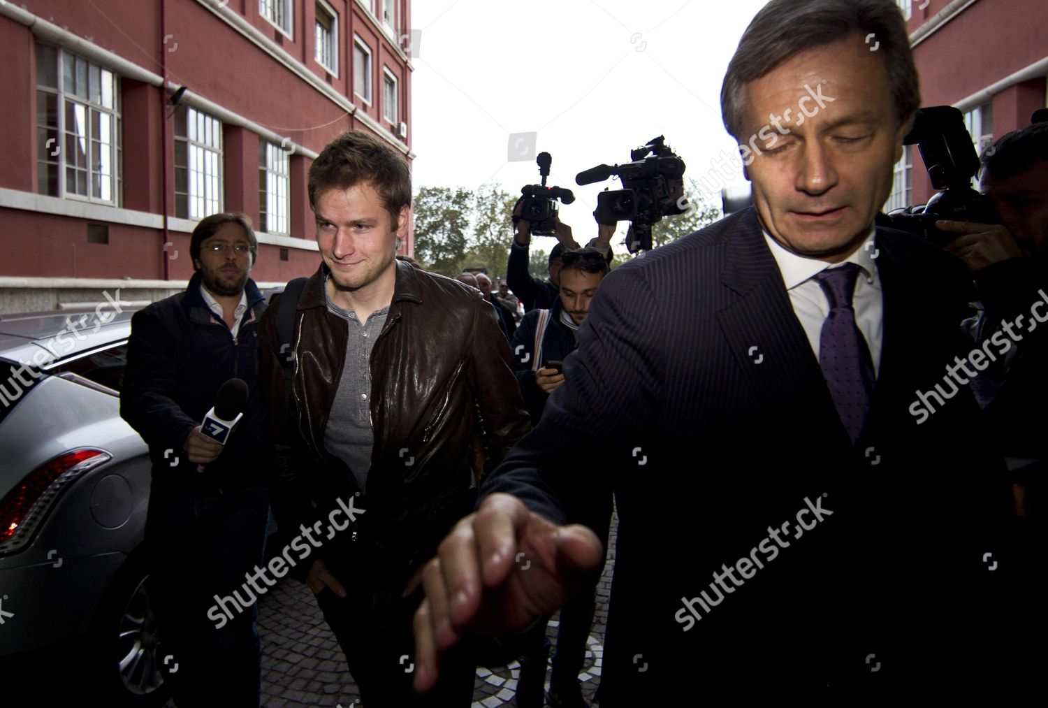 Alex Schwazer Cl Arrives Coni Olympic Editorial Stock Photo - Stock ...