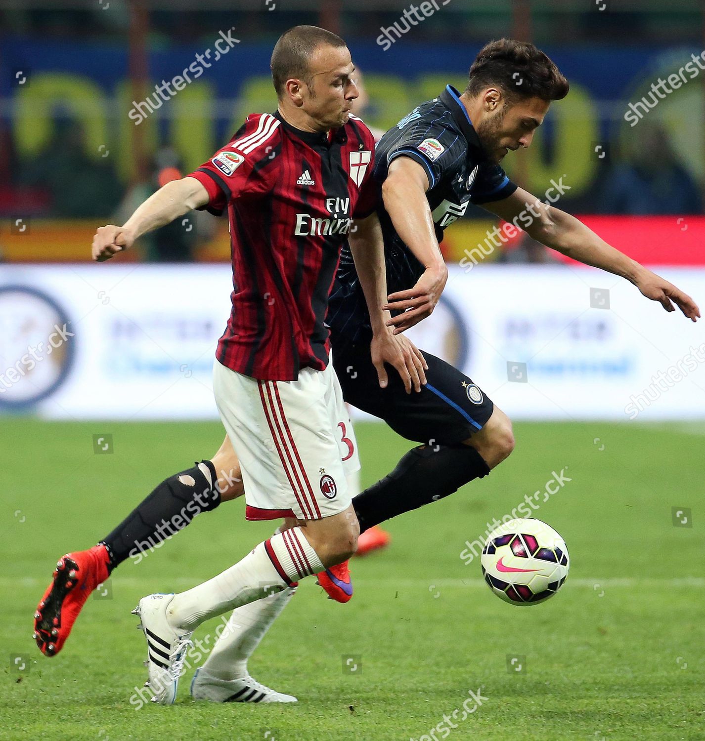 Ac Milan Defender Luca Antonelli L Editorial Stock Photo - Stock Image ...
