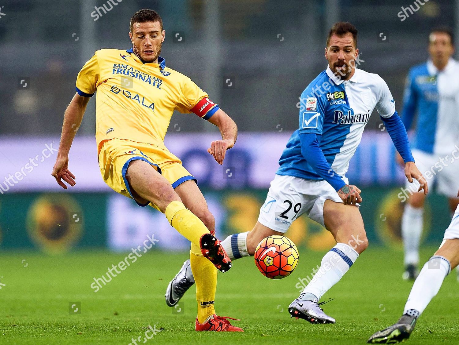 Frosinones Midfielder Alessandro Frara L Action Editorial Stock Photo ...