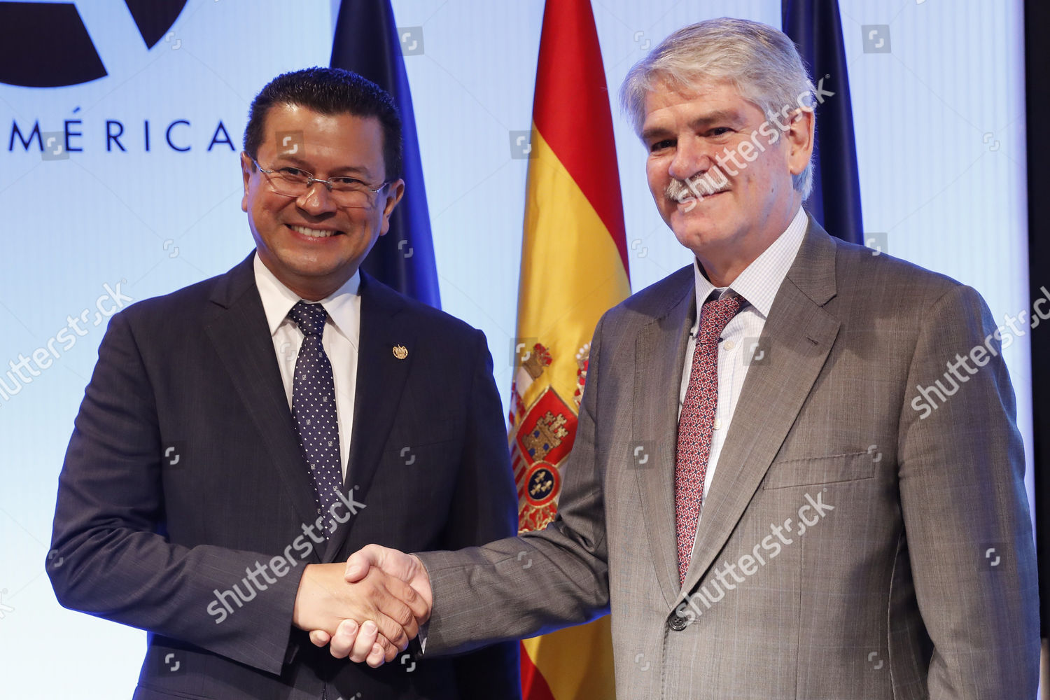Alfonso Dastis Hugo Martinez Bonilla Editorial Stock Photo - Stock ...