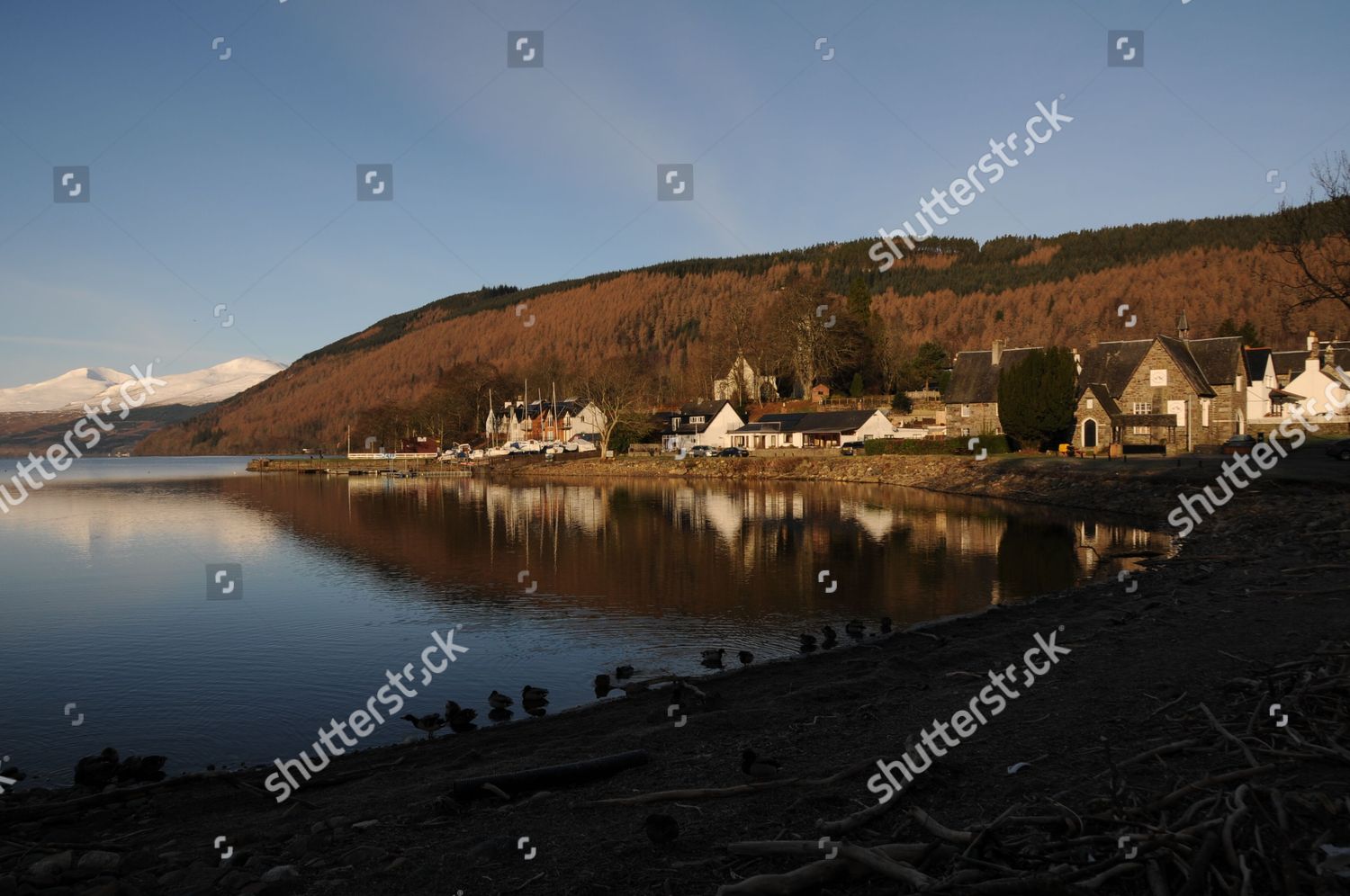 Kenmore Loch Tay Perthshire Editorial Stock Photo - Stock Image ...