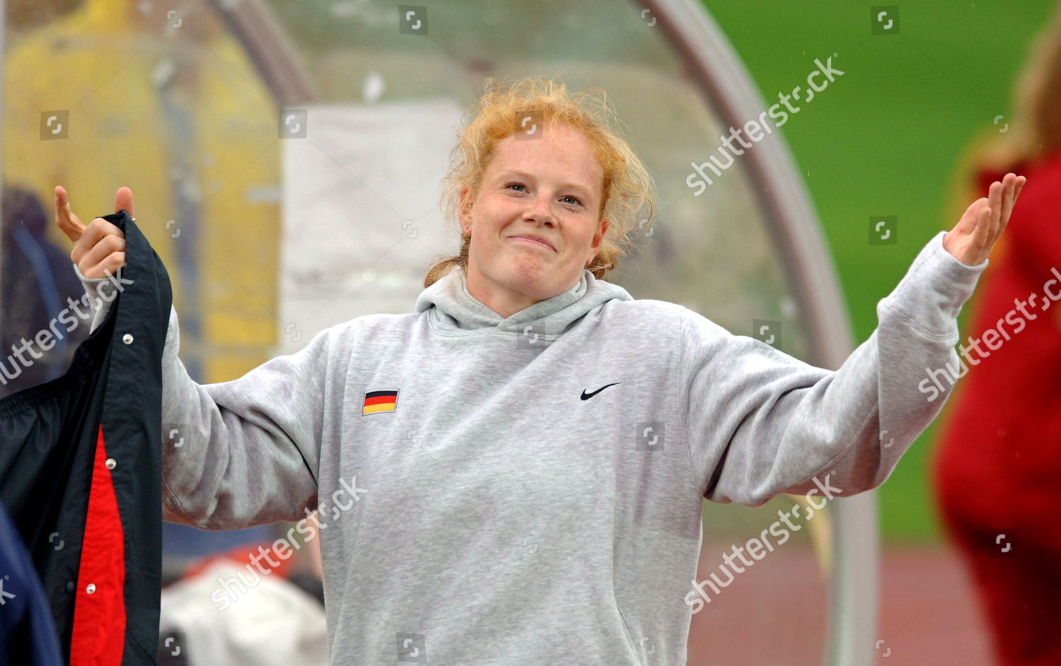German Betty Heidler Gives Shrug Her Editorial Stock Photo - Stock ...