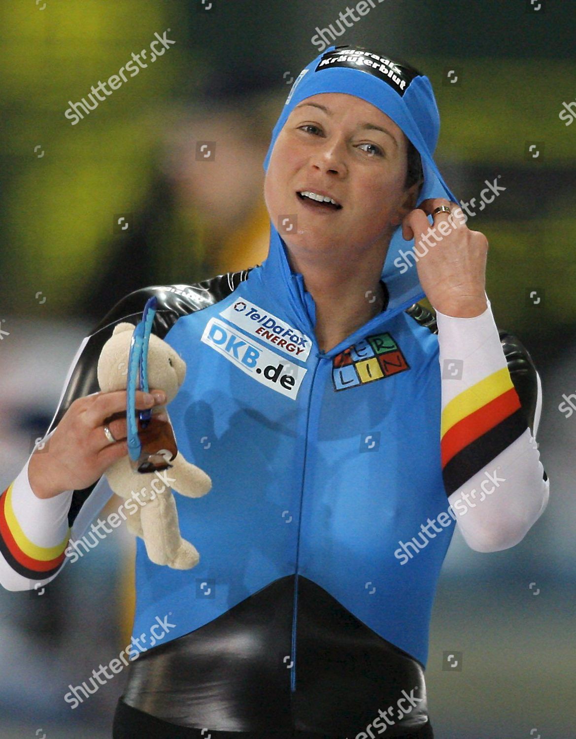 CLAUDIA PECHSTEIN GERMANY REACTS AFTER HER Editorial Stock Photo ...