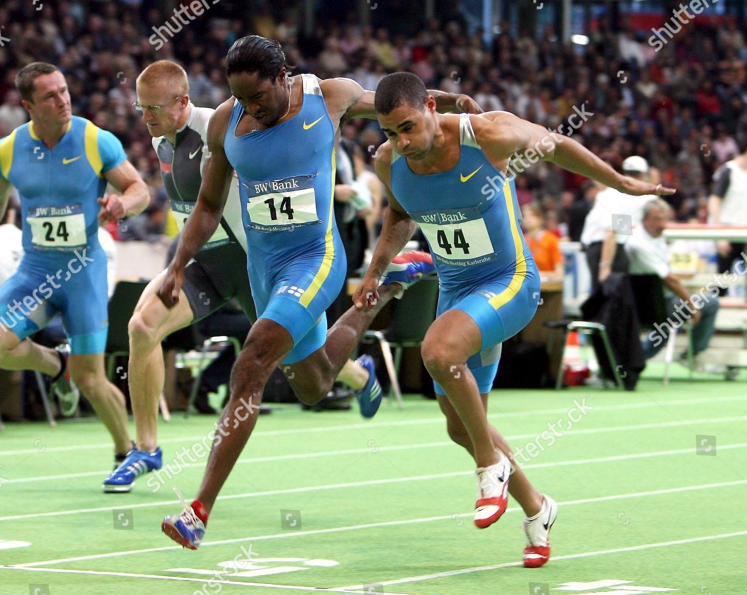 British Sprinting Pro Jason Gardener R Editorial Stock Photo - Stock ...