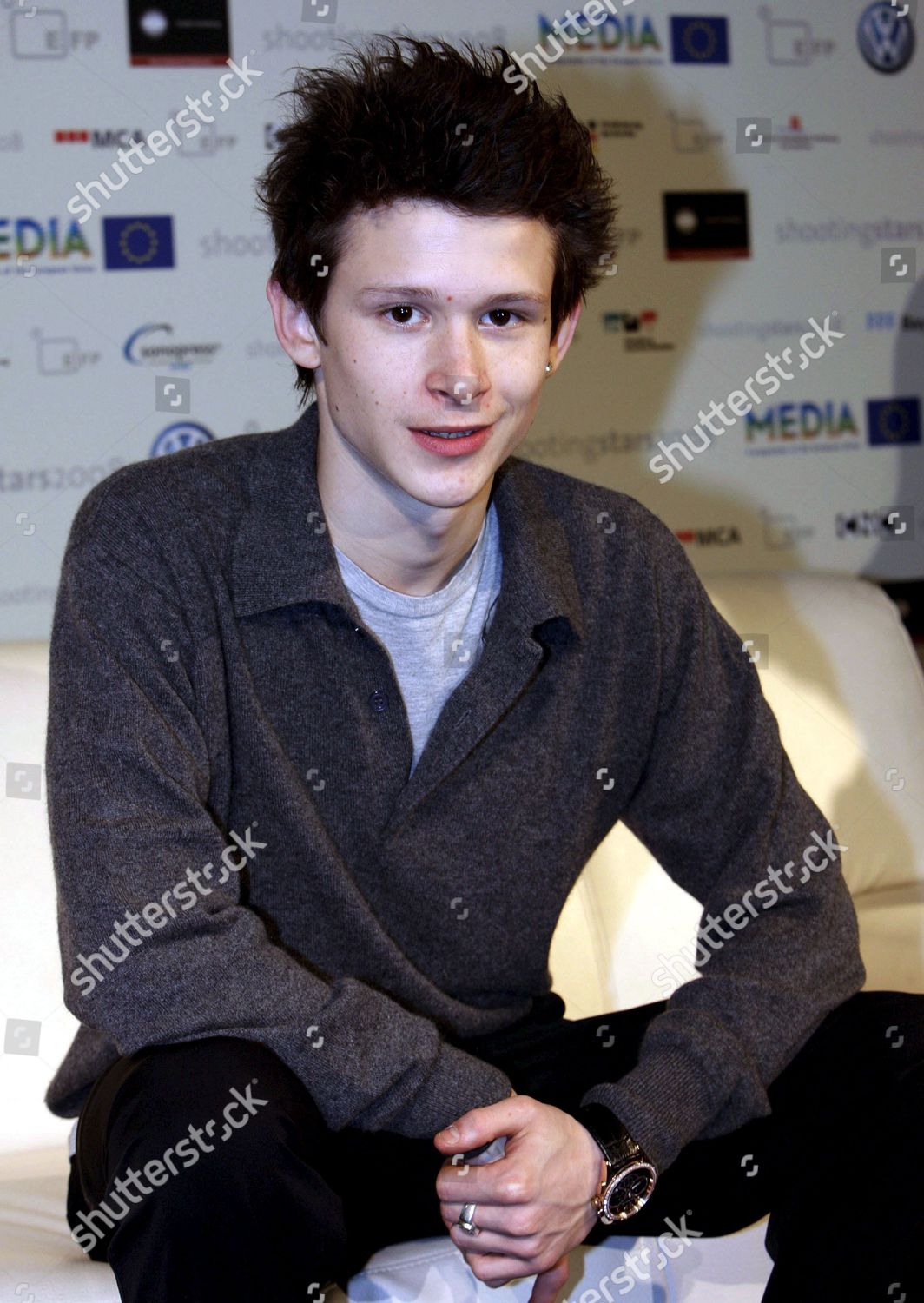 Swiss Shooting Star Joel Basman Poses Editorial Stock Photo - Stock ...