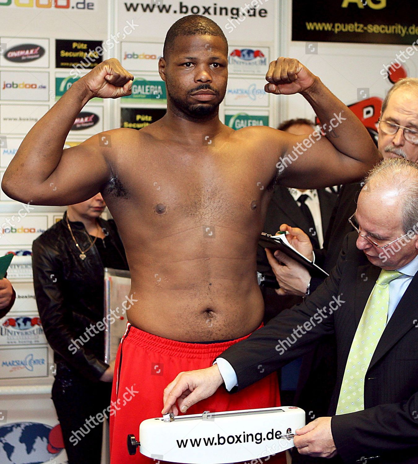 Us Heavyweight Boxer David Bostice Poses Editorial Stock Photo - Stock ...