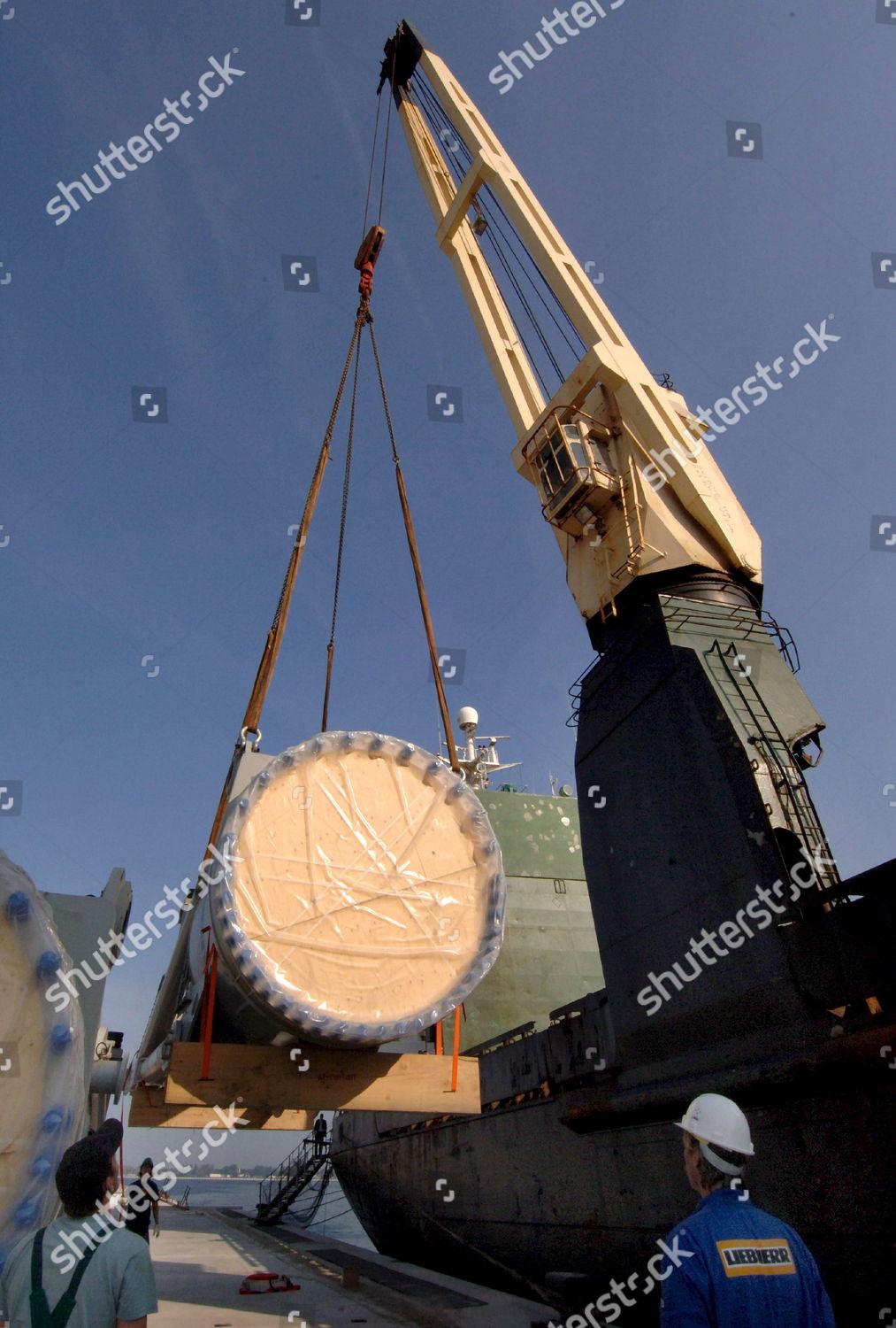 First Cranes Which Were Built New Editorial Stock Photo - Stock Image ...