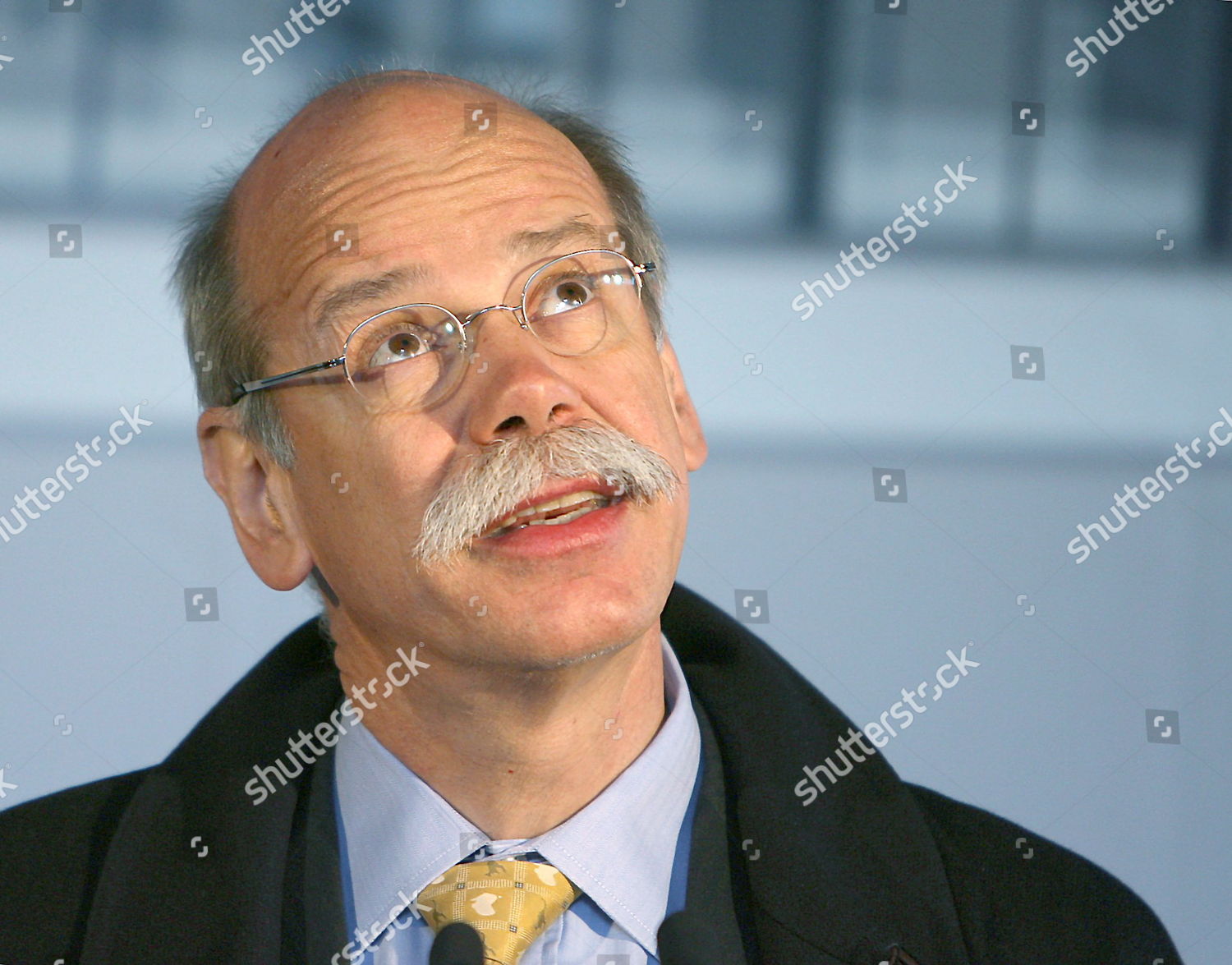 Daimlerchrysler Ags Ceo Dieter Zetsche Looks Editorial Stock Photo ...