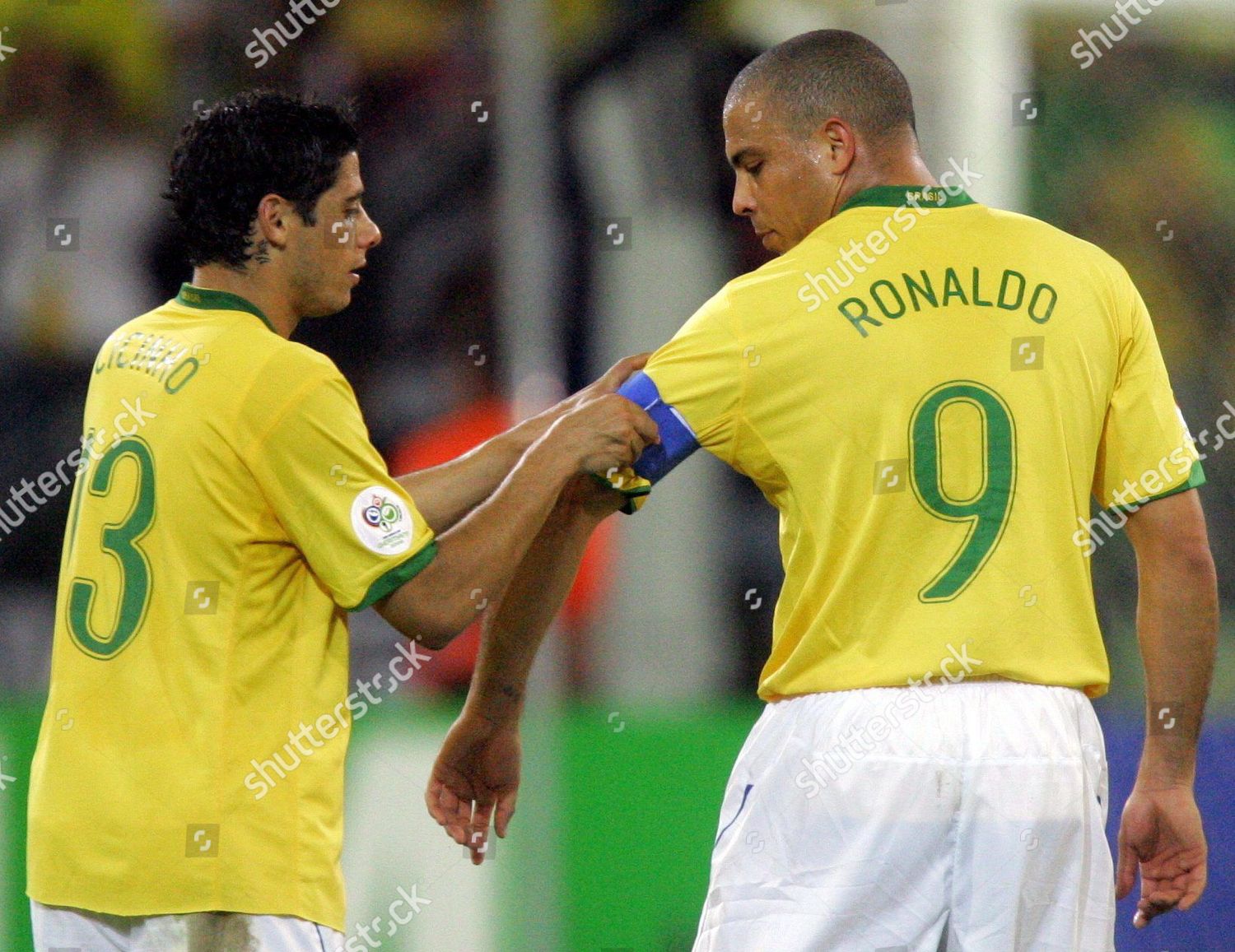 Ronaldo R Gets Team Captains Armlet Editorial Stock Photo - Stock Image | Shutterstock