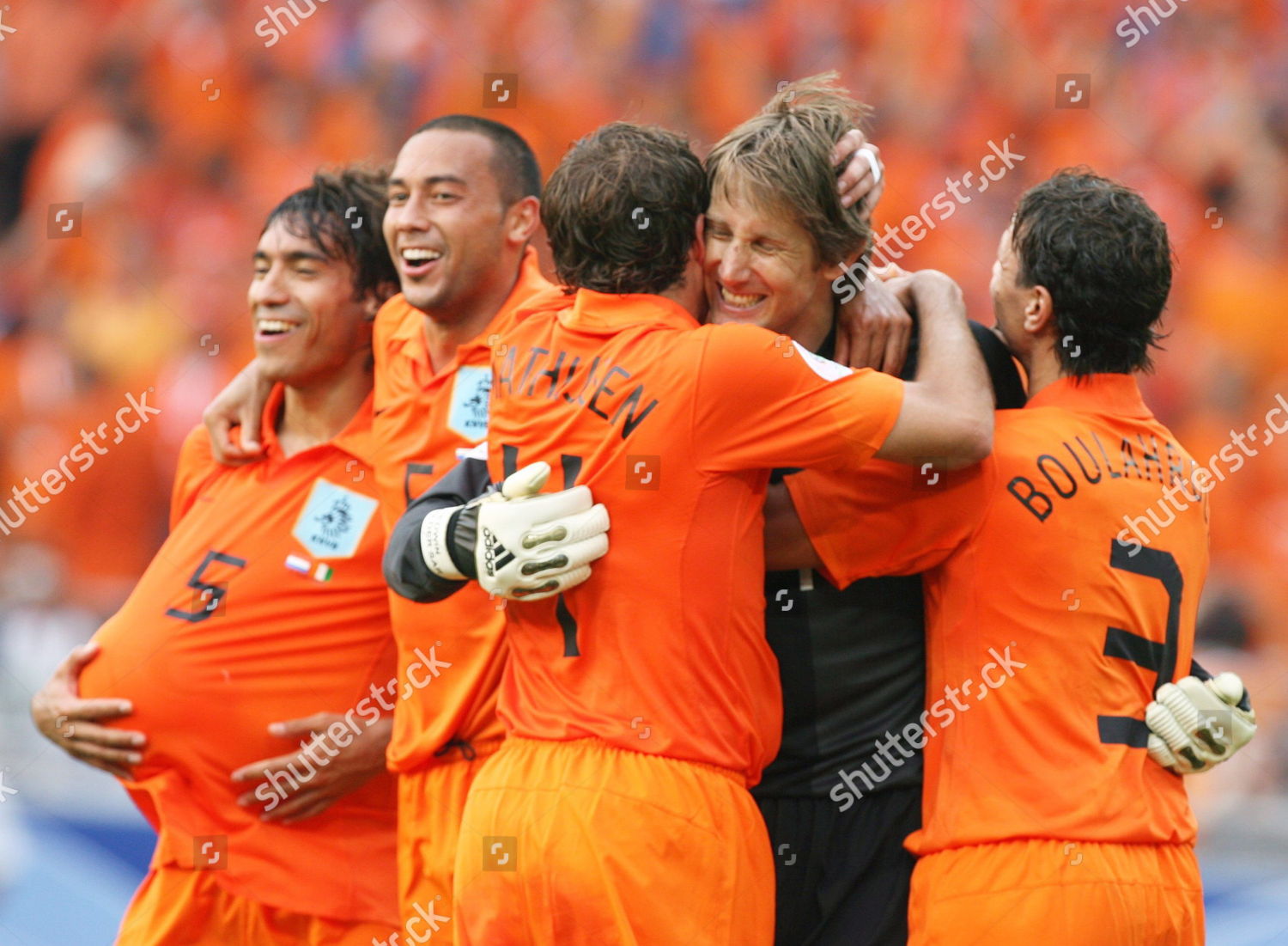 Dutch Goalie Edwin Van Der Sar Editorial Stock Photo - Stock Image ...
