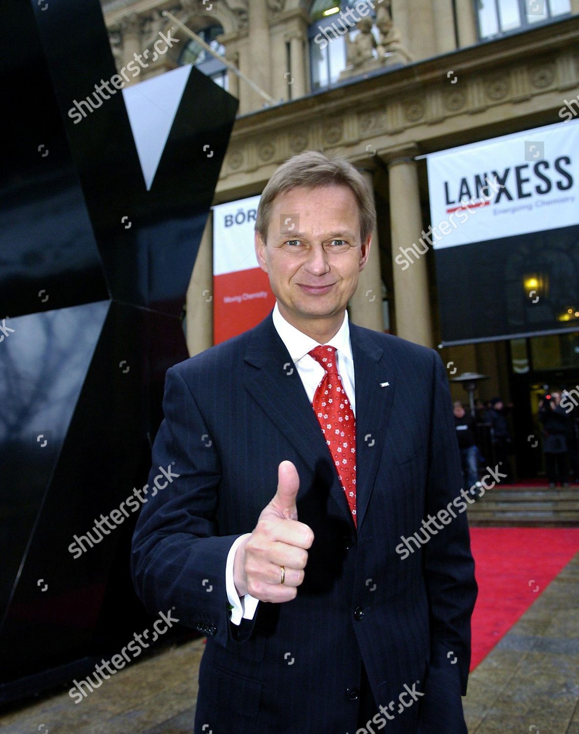 Axel Heitmann Ceo Lanxess Chemicals Group Editorial Stock Photo - Stock ...