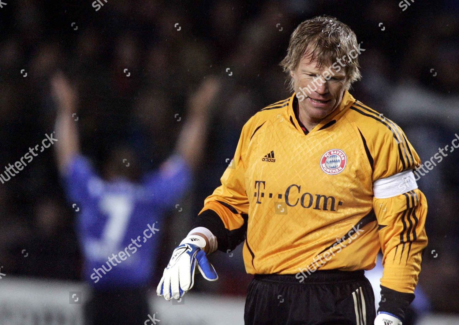 Goalkeeper Oliver Kahn R Bayern Munich Editorial Stock Photo - Stock ...