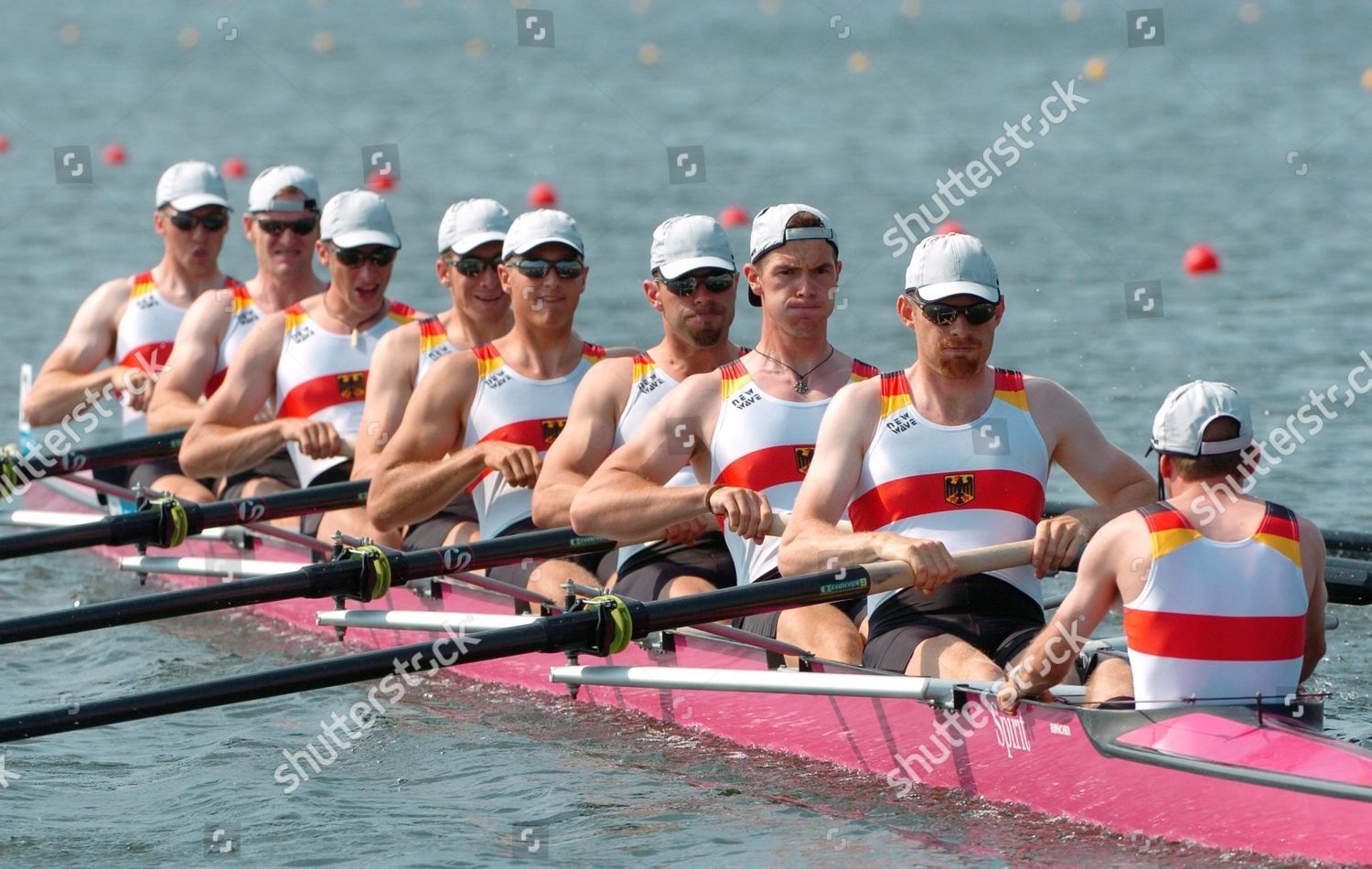 German Mens Eight Lr Sebastian Schulte Editorial Stock Photo - Stock ...