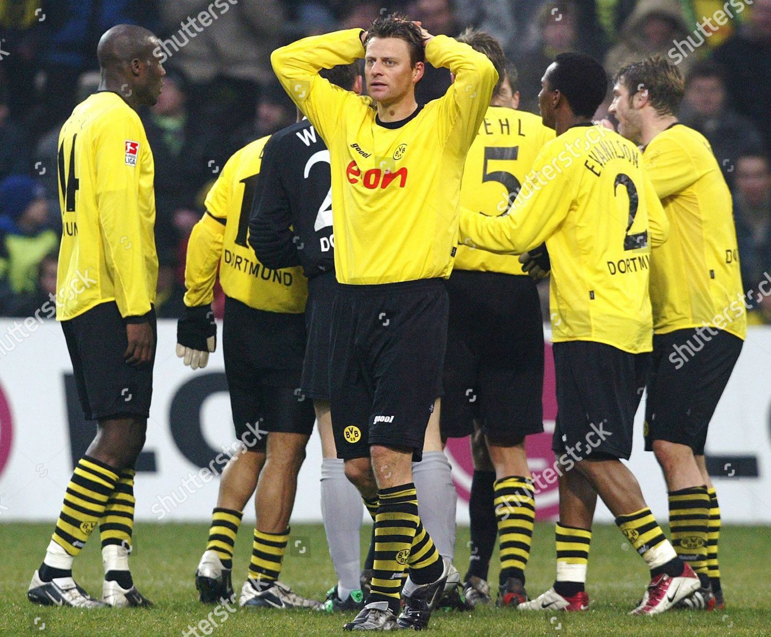 Borussia Dortmunds German International Christian Woerns Editorial ...