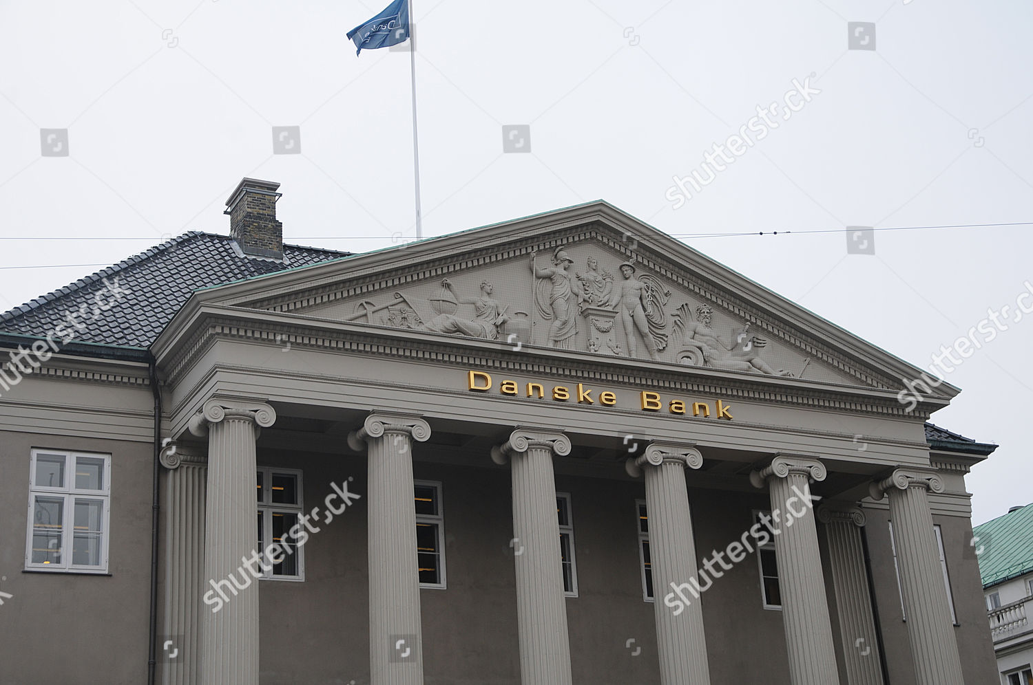 Danske Bank Head Office Building Editorial Stock Photo - Stock Image ...