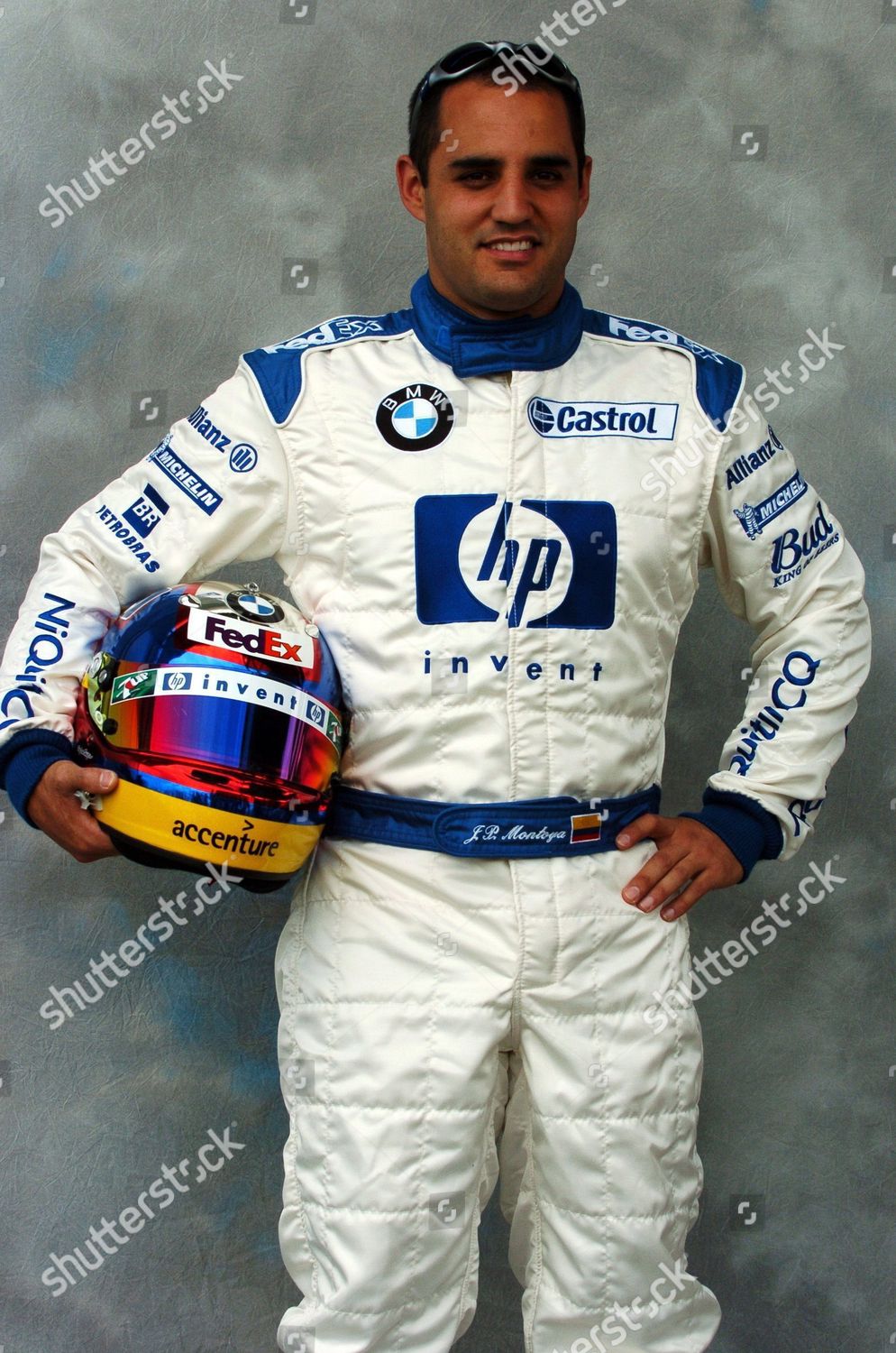 Colombian Formula One Pilot Juan Pablo Editorial Stock Photo - Stock ...