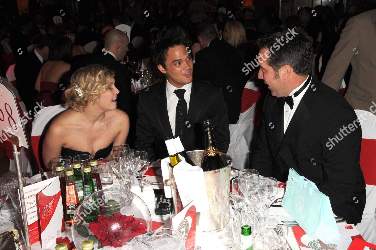 Gareth Gates Suzanne Mole Editorial Stock Photo - Stock Image ...
