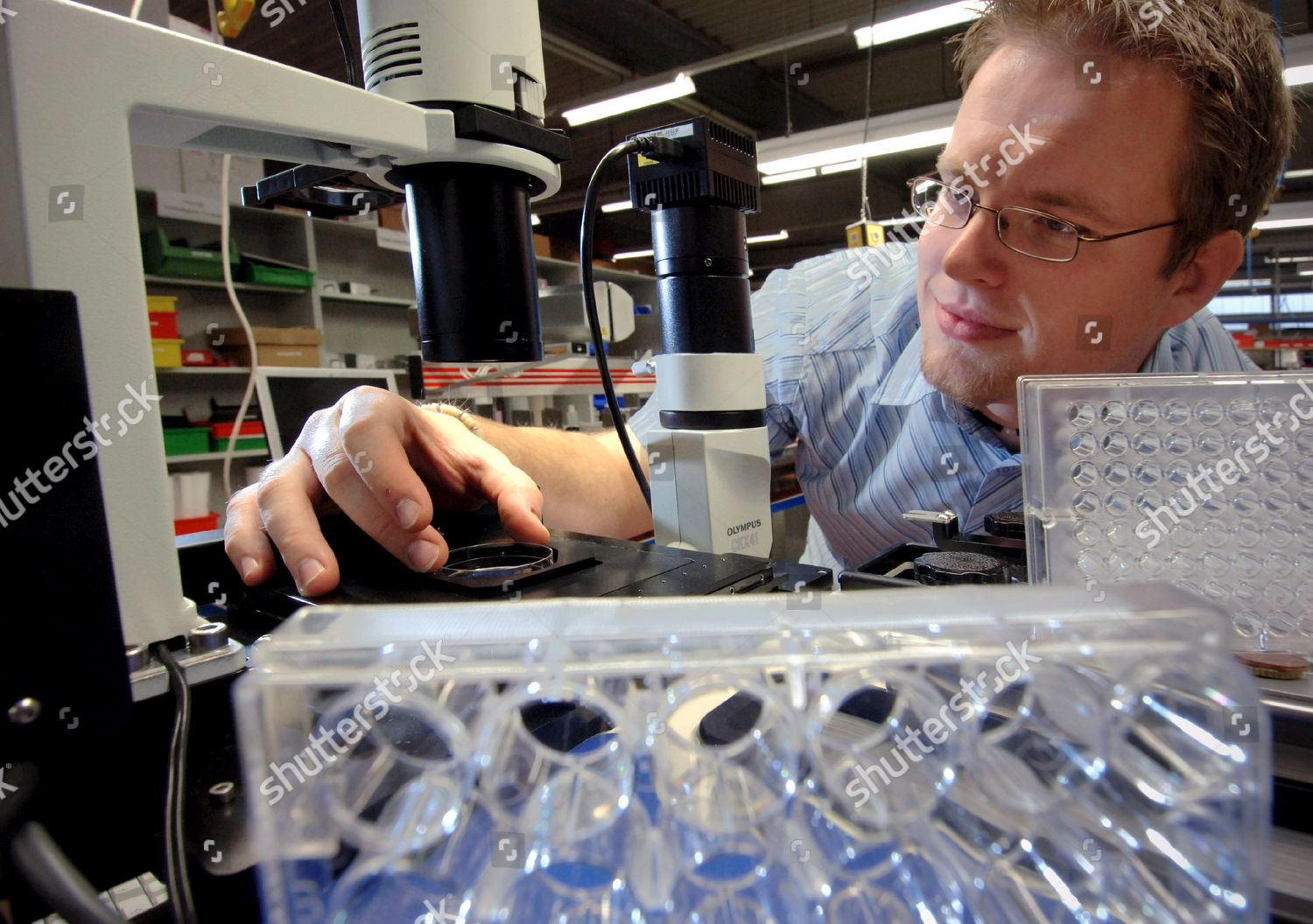 Software Developer Jens Eberhardt Puts Socalled Editorial Stock Photo ...