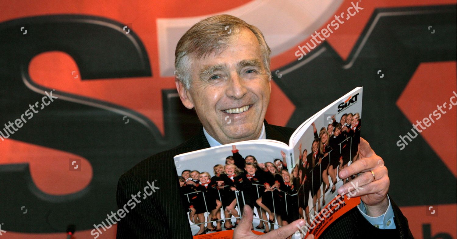 Ceo Sixt Erich Sixt Smiles His Editorial Stock Photo - Stock Image ...