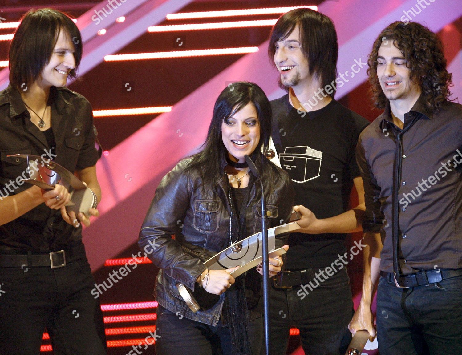 Stefanie Kloss C German Pop Band Editorial Stock Photo - Stock Image ...