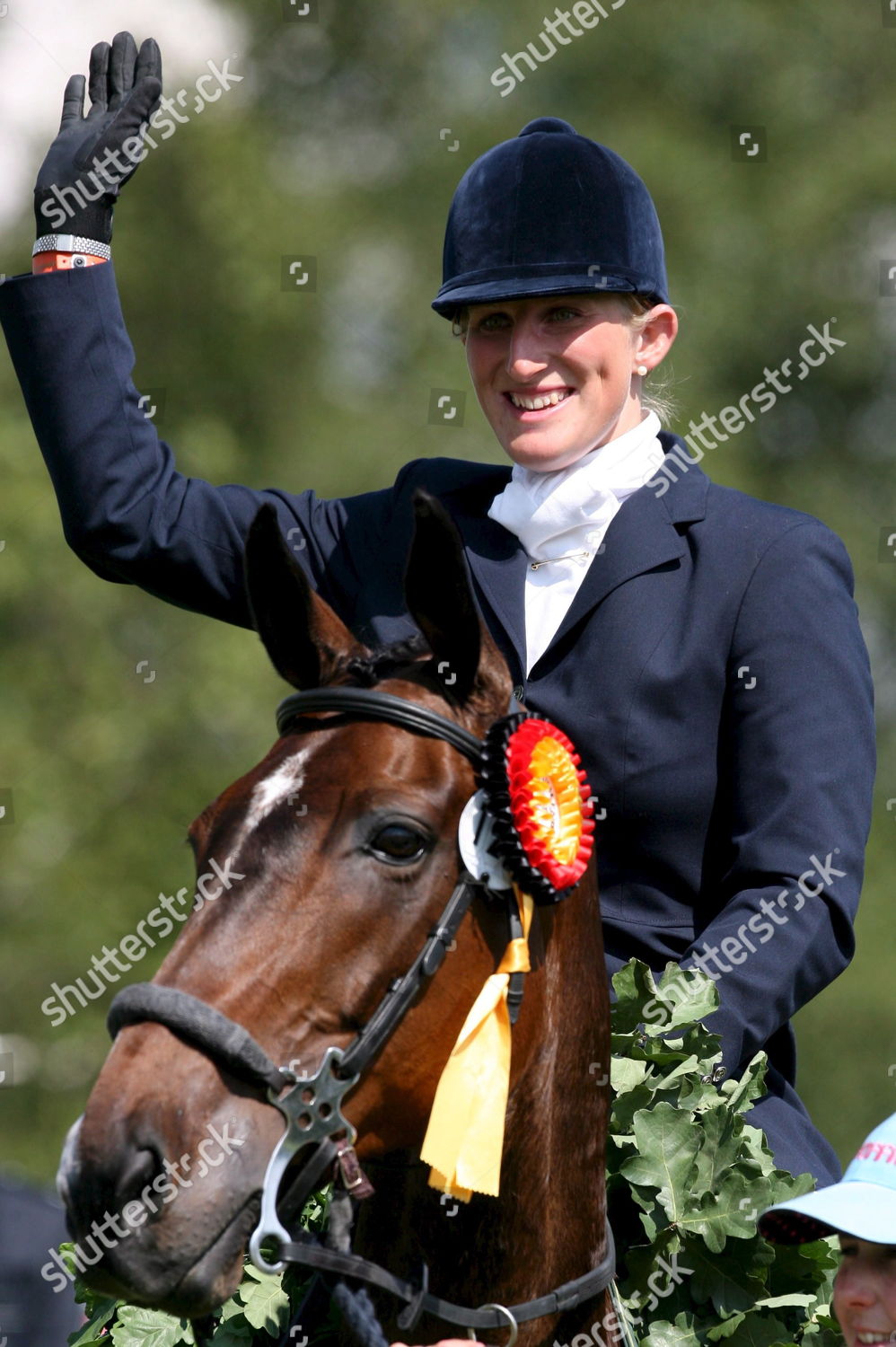 British Equestrian Ruth Edge On Her Editorial Stock Photo - Stock Image ...