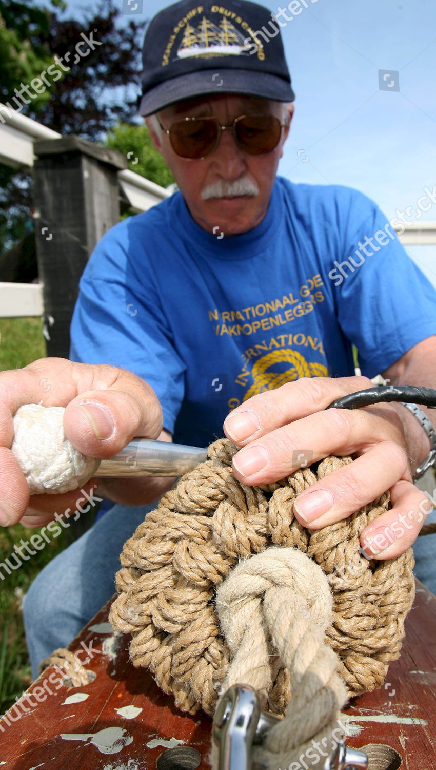 Dick Hollander Den Helder Netherlands Knots Editorial Stock Photo ...