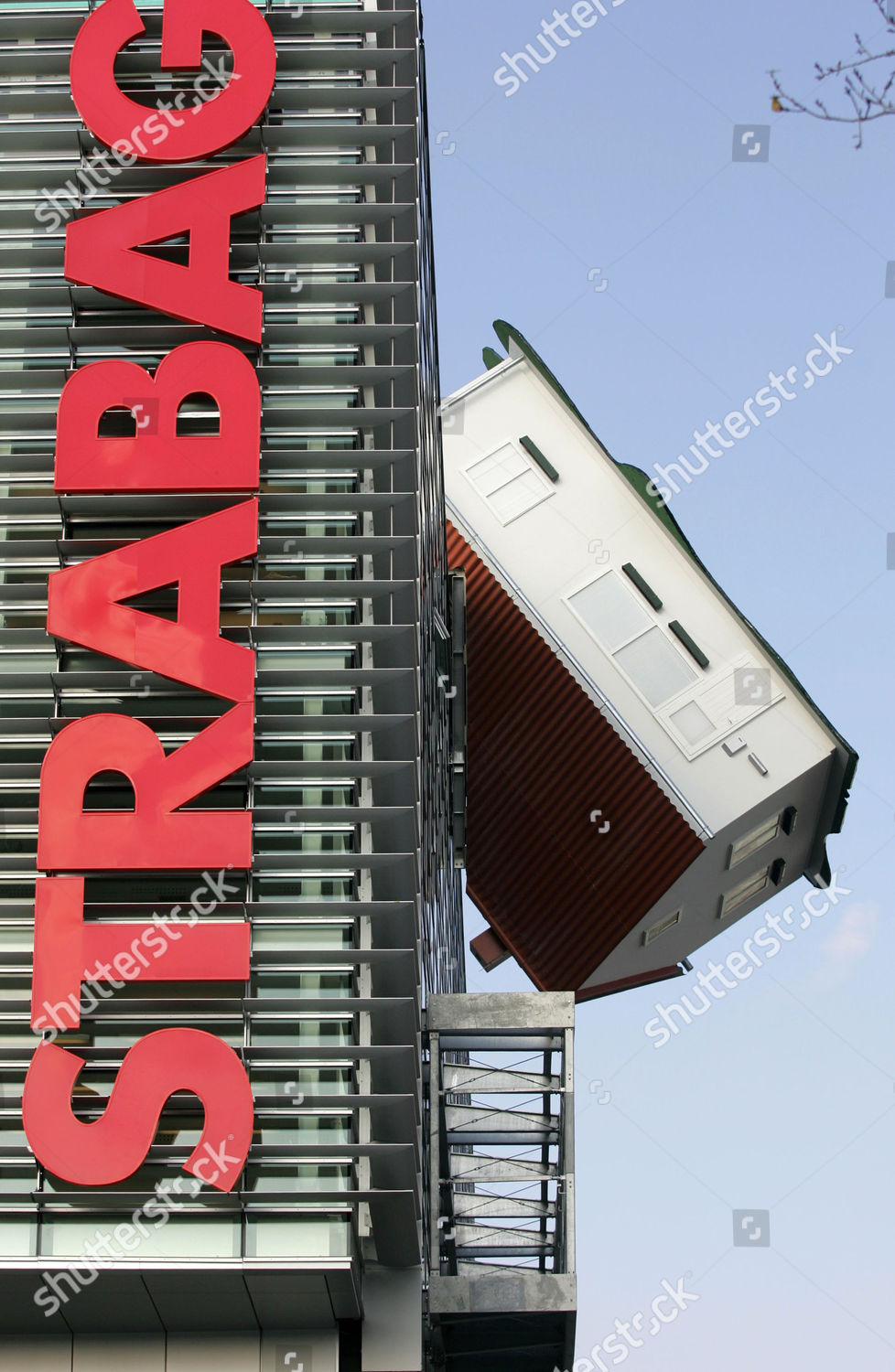 House On Roof Strabag Construction Company Editorial Stock Photo ...