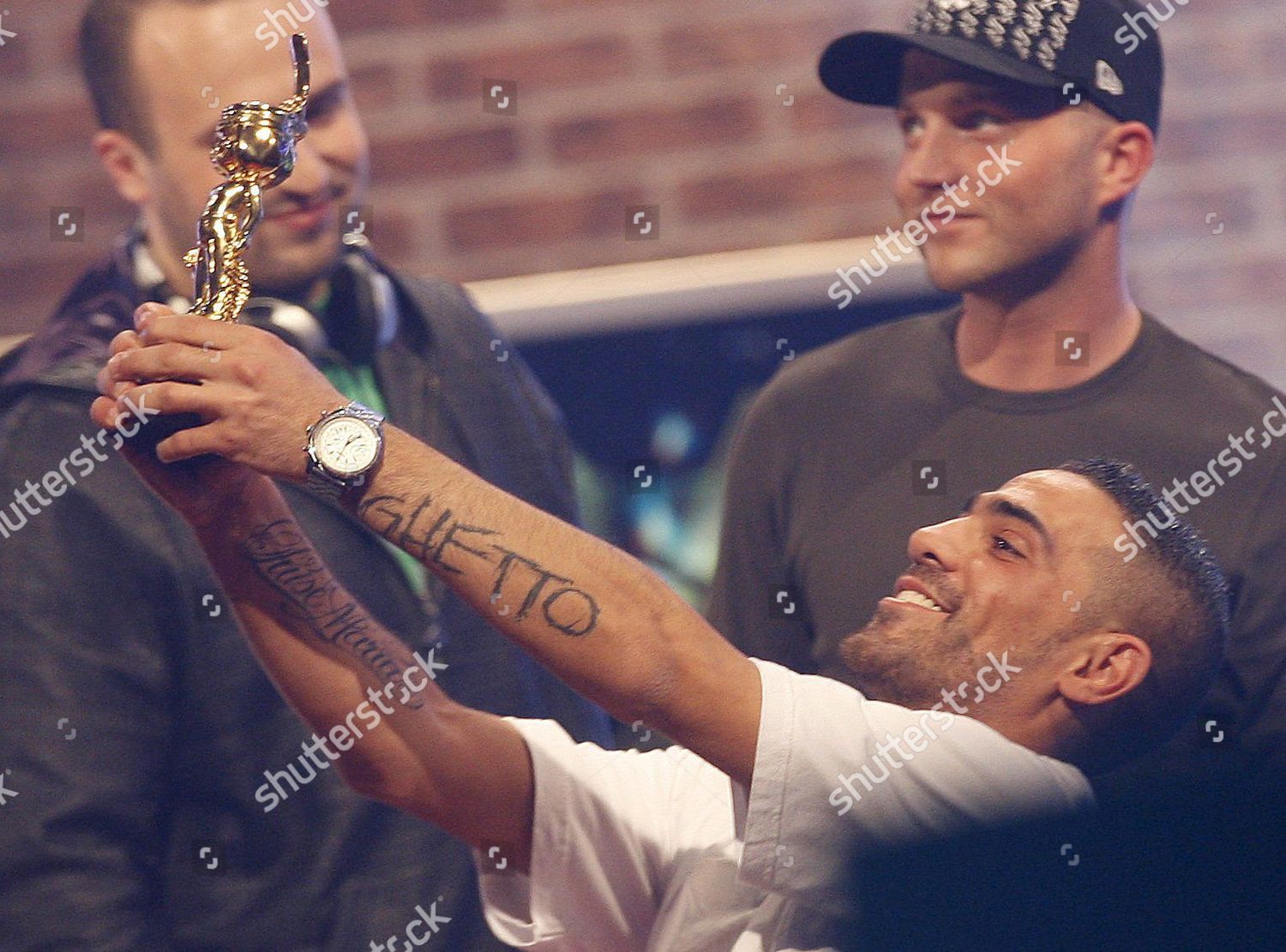 German Rapper Bushido Shows His Bravo Editorial Stock Photo - Stock ...