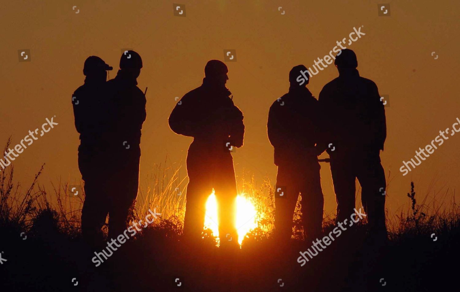 German Border Police Officers Atop Hill Editorial Stock Photo Stock german-border-police-officers-atop-hill-editorial-stock-photo-stock