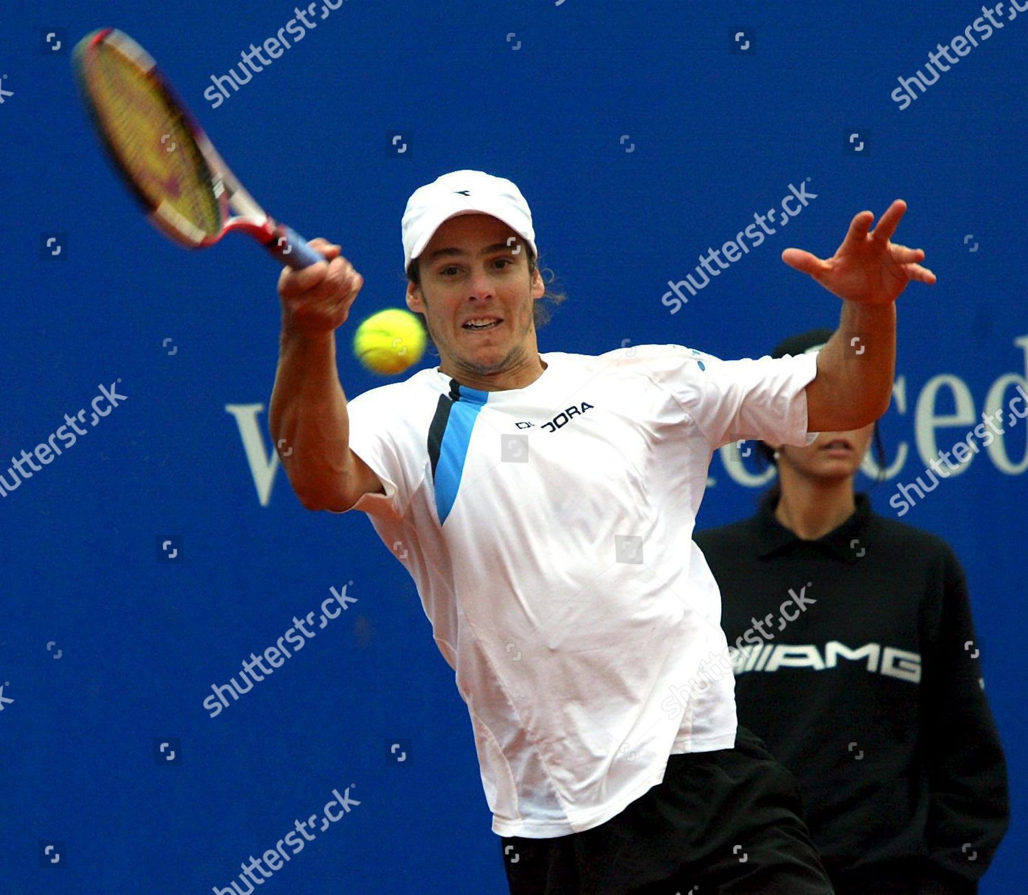 Argentinian Tennis Player Gaston Gaudio Returns Editorial Stock Photo ...