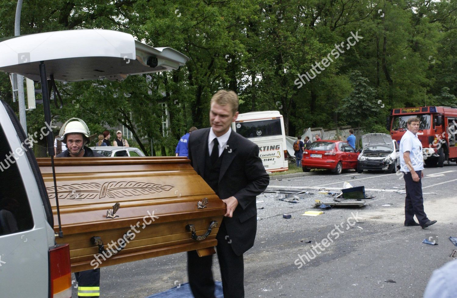 Coffin Bus Driver Removed By Employees Editorial Stock Photo - Stock ...