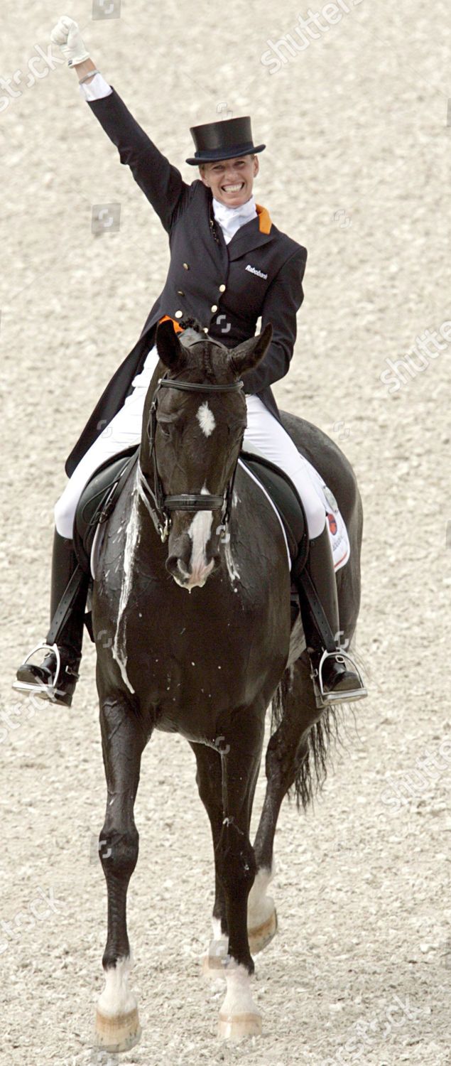 Dutch Dressage Rider Anky Van Grunsven Editorial Stock Photo - Stock ...