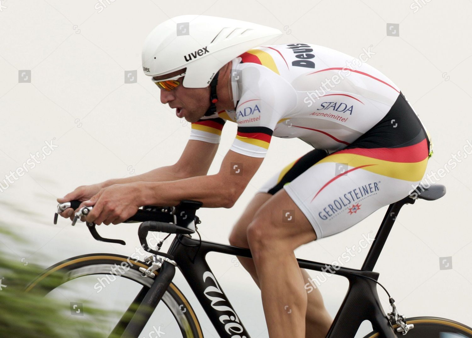 German Cyclist Michael Rich Team Gerolsteiner Editorial Stock Photo ...