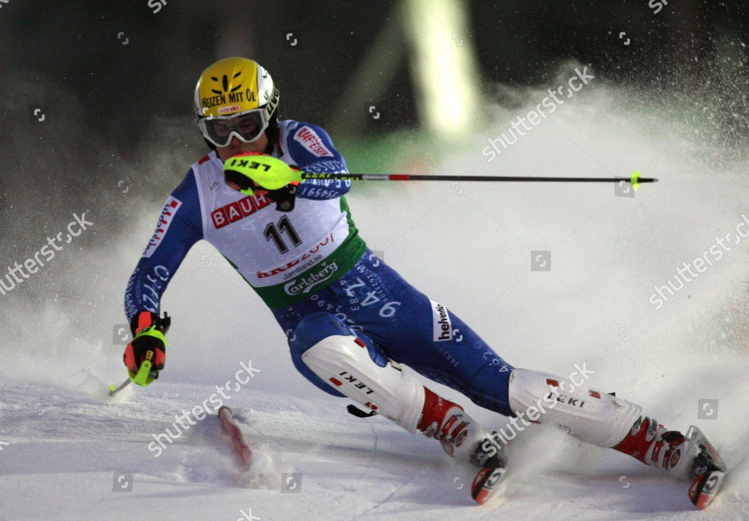 Daniel Albrecht Switzerland Clears Gate During Editorial Stock Photo ...