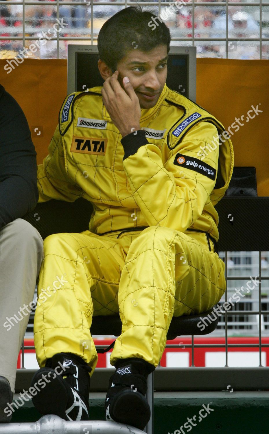 Indian Formula One Jordan Driver Narain Editorial Stock Photo - Stock ...