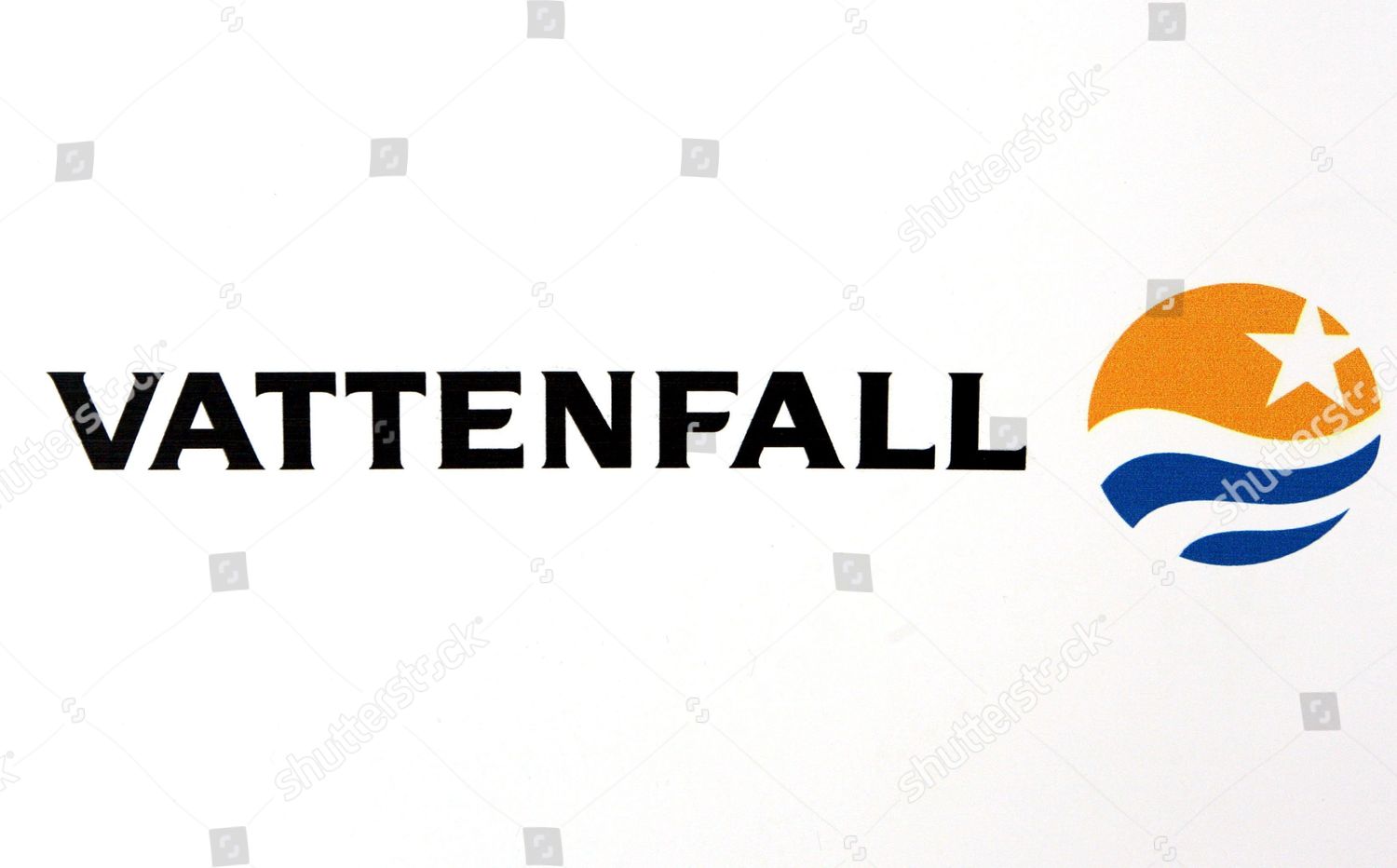 Company Logo Vattenfall Europe Ag Pictured Editorial Stock Photo ...