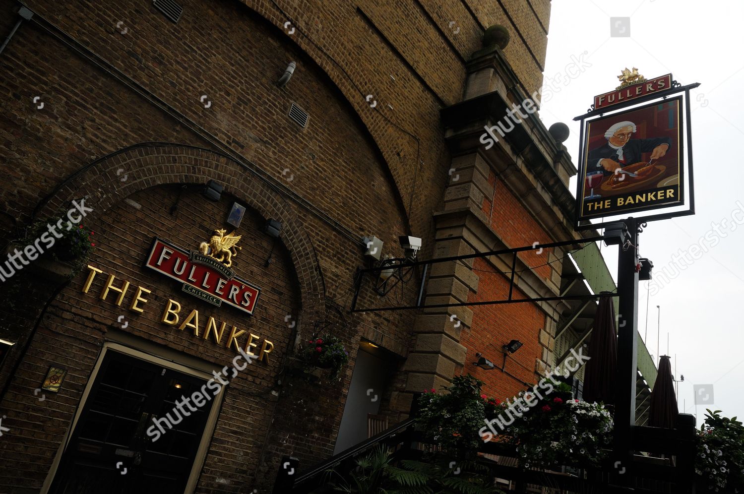 Banker Pub City London Britain Editorial Stock Photo - Stock Image ...