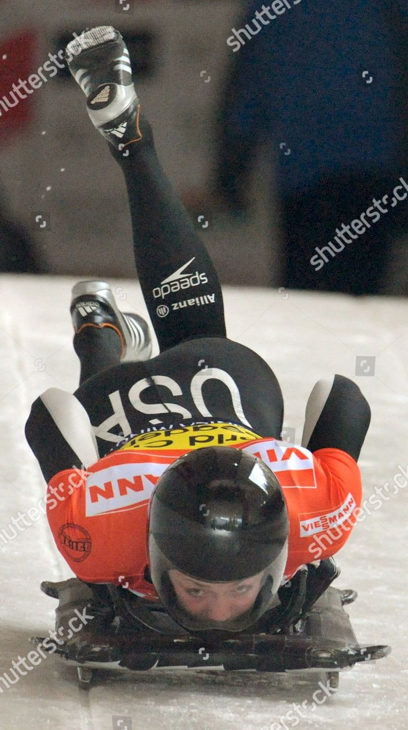 Us Skeleton Athlete Katie Uhlaender On Editorial Stock Photo - Stock ...