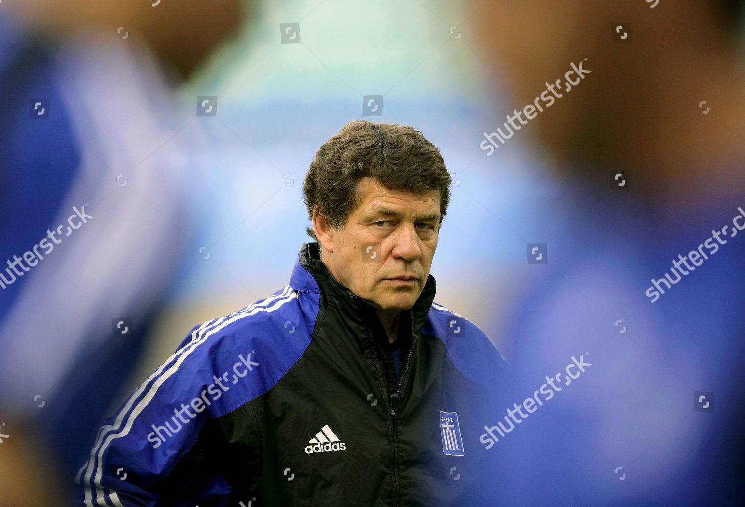 German National Coach Greece Otto Rehhagel Editorial Stock Photo ...