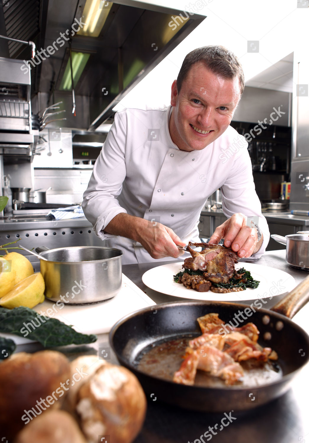 Chef Theo Randall His Mayfair Restaurant Editorial Stock Photo - Stock ...